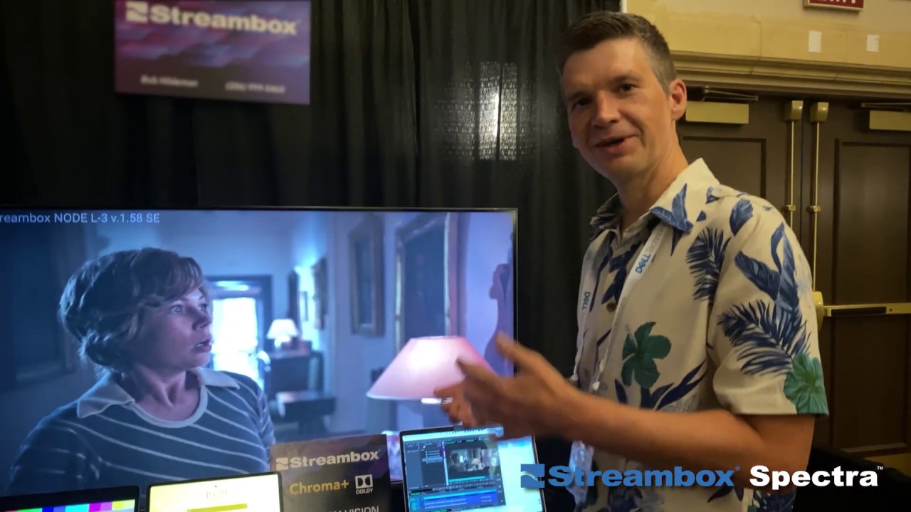 Streambox Spectra at HPA Conference - YouTube