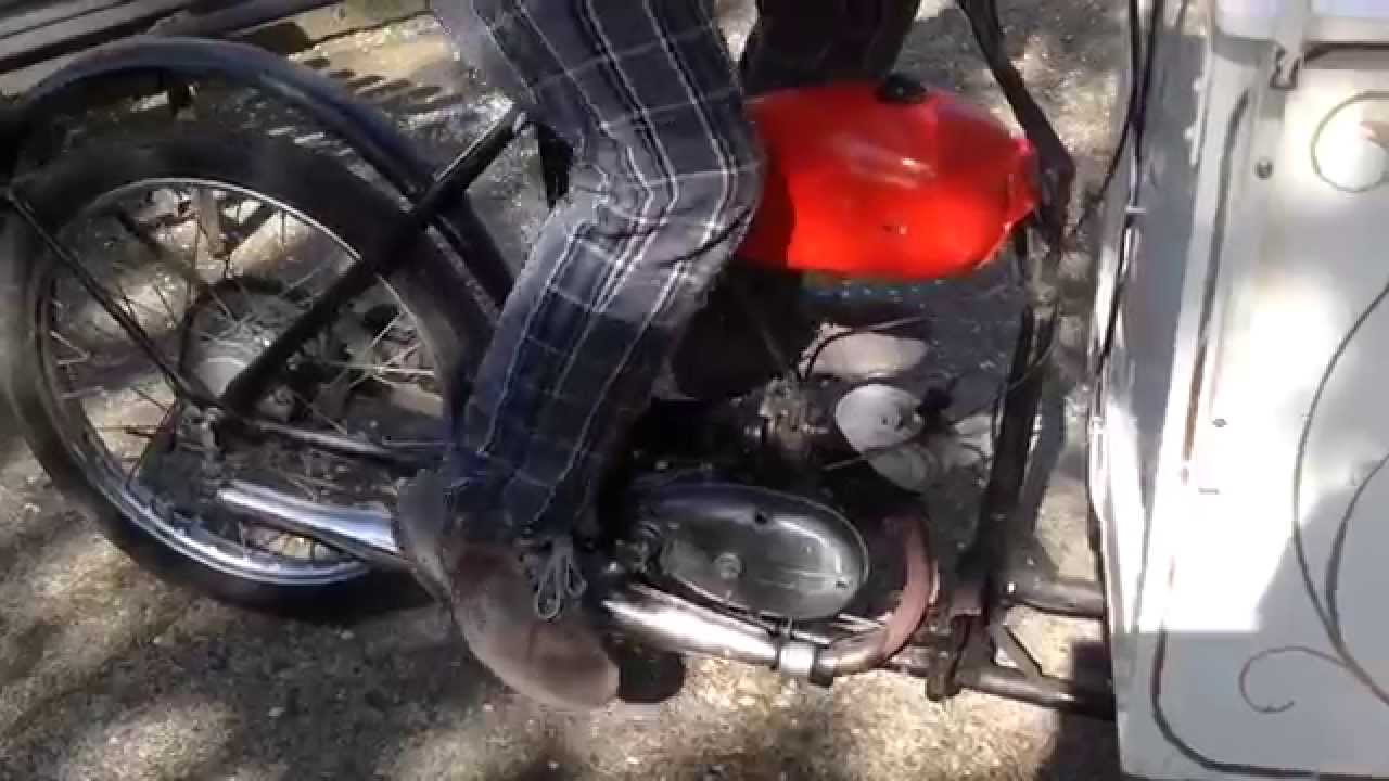 Moto Gelati d'epoca del 1925 con motore FBM del 1960 - YouTube