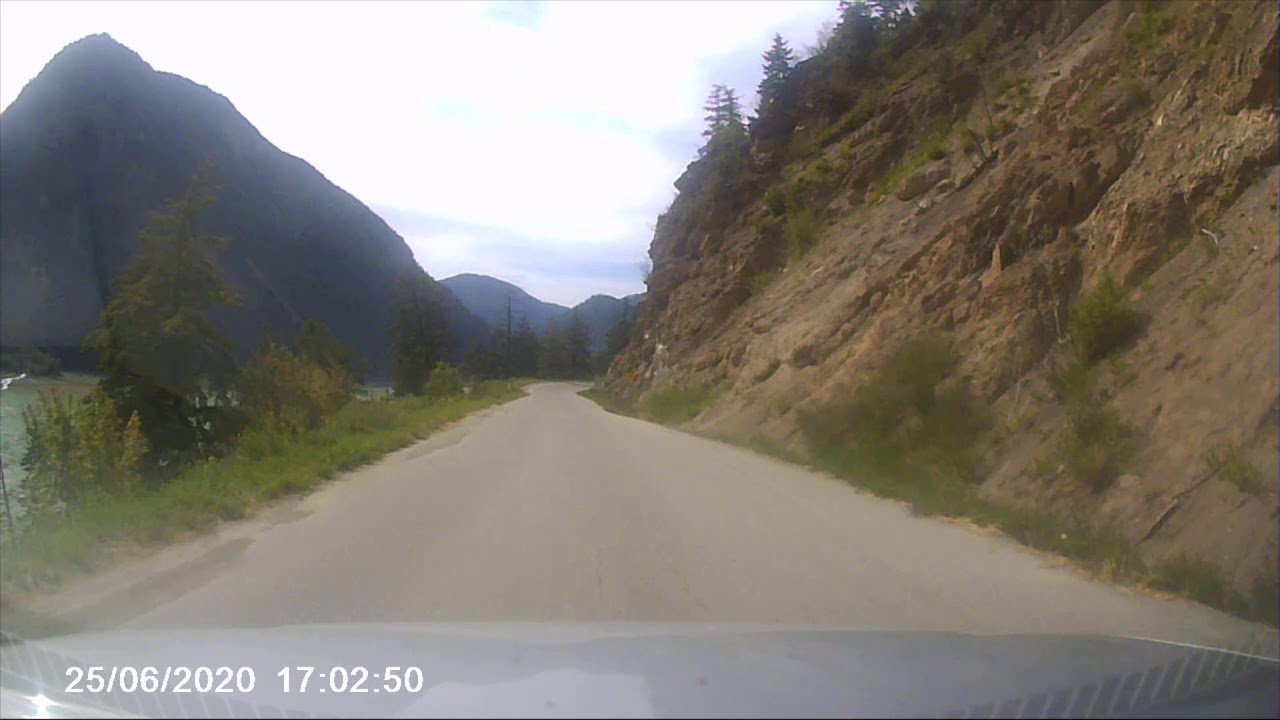 Scenic drive along Carpenter Lake to towards Tyaughton Lake in ...