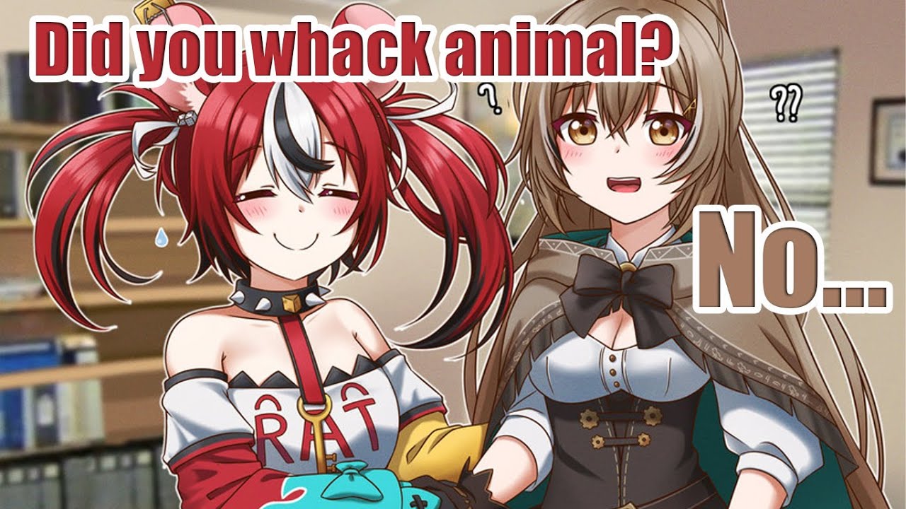 『Bae ask if Mumei whack the animal - pretends ɴᴏᴛʜɪɴ' ʜᴀᴘᴘᴇɴ』 【Mumei ...