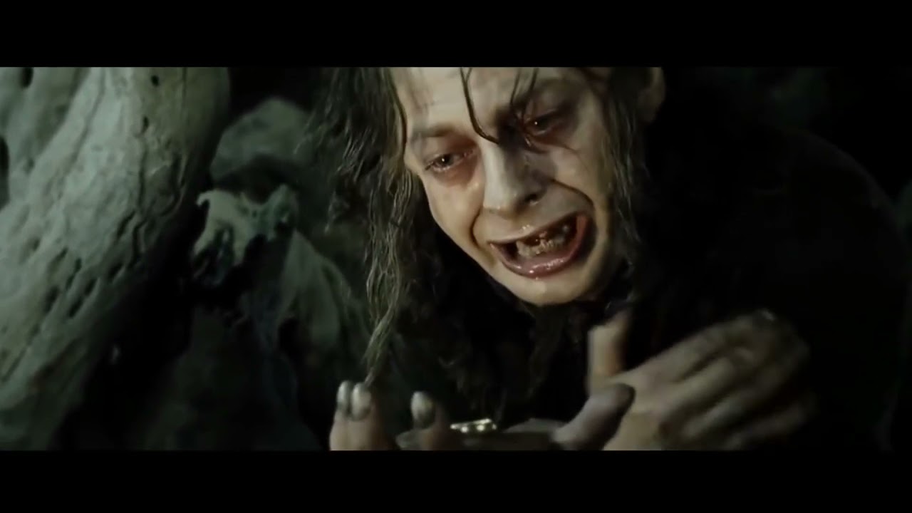 gollum transformation (amazing impression) - YouTube