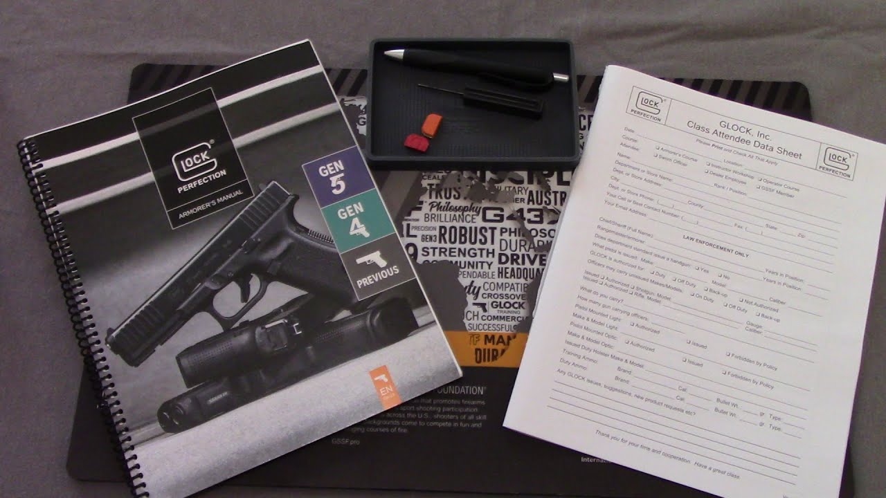 Glock Armorer Course - YouTube
