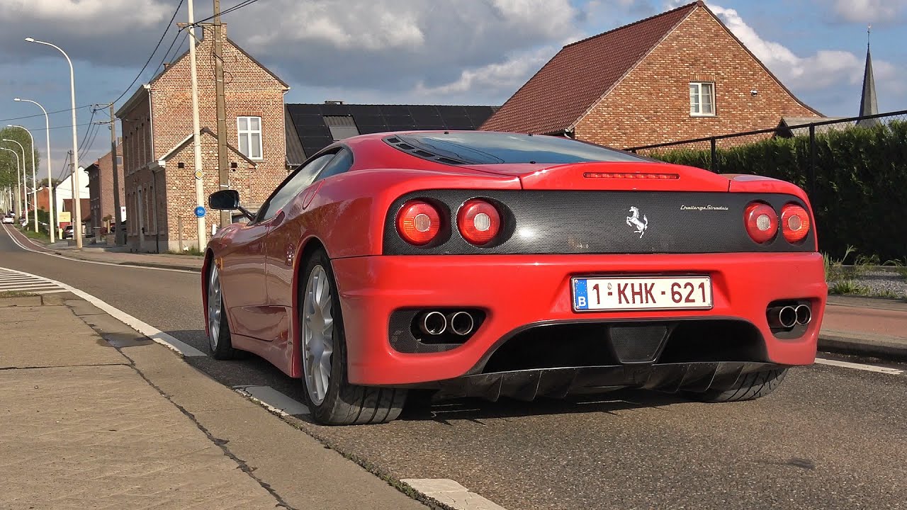 Ferrari Challenge Stradale + 360 Modena with iPE Exhaust! Revs ...