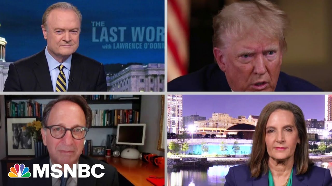 Lawrence & legal panel react to Trump admitting election subversion was ...