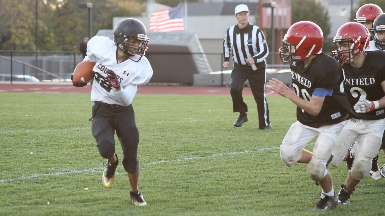 13 Year Old 7th Grade HFL Running Back (RB) Zac Meacham 2016 Football ...