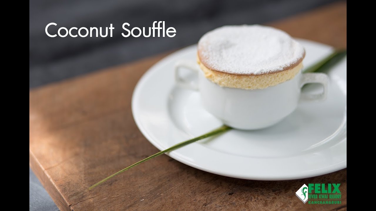 coconut soufflé - YouTube