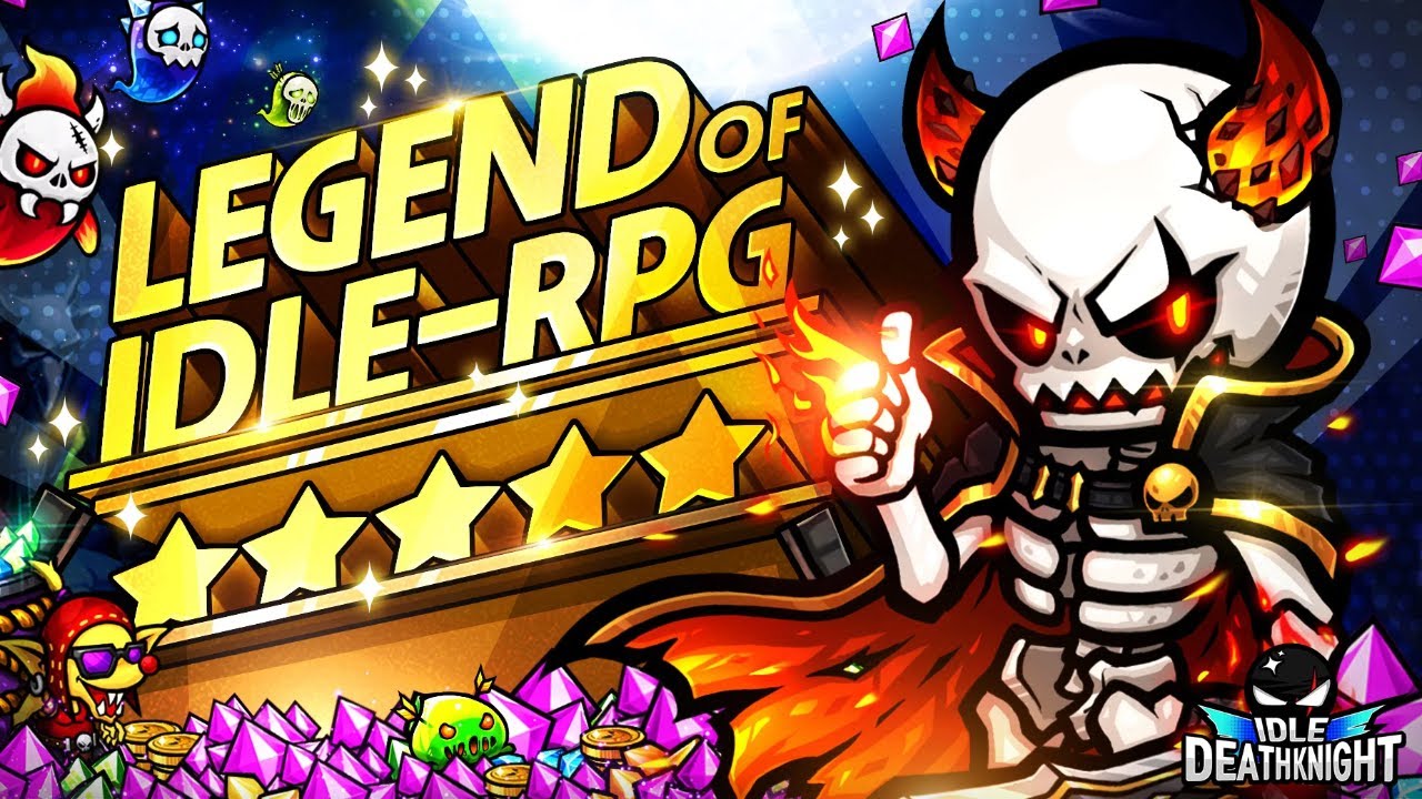 IDLE Death Knight - idle games Gameplay Android - YouTube