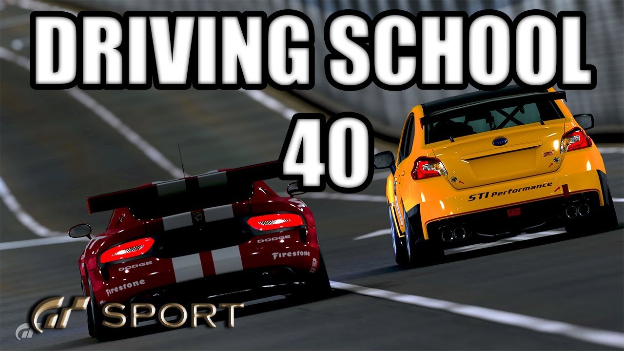 Gold in Driving School 40 | Gran Turismo Sport - YouTube