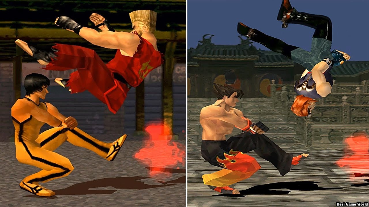 Tekken 3 Every Player With Doctor Bosconovitch - Dancin' Doc Move - YouTube
