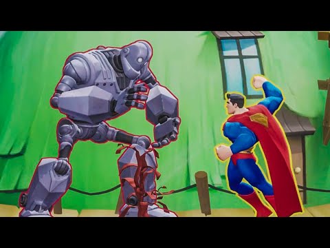 Iron Giant and Superman Unique Interactions - MultiVersus HD