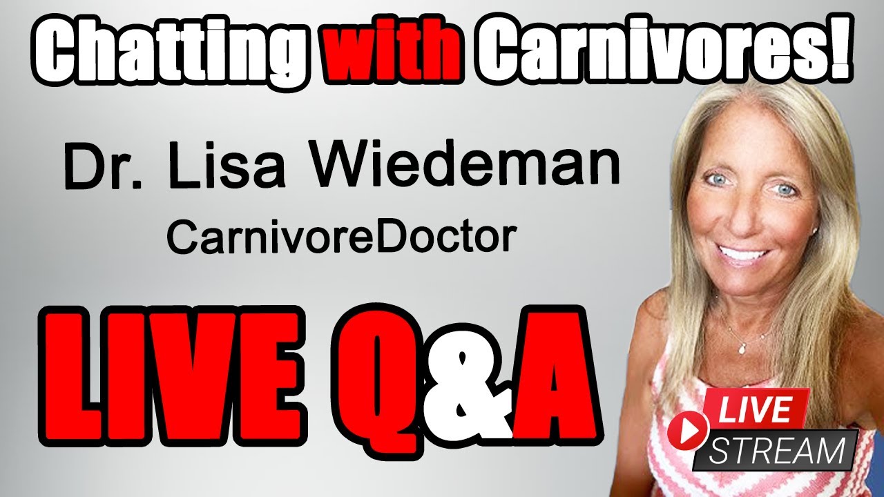 A Carnivore Doctor: Dr.‌ ‌Lisa‌ ‌Wiedeman‌'s Story LIVE & QA @carnivoredoctor - YouTube