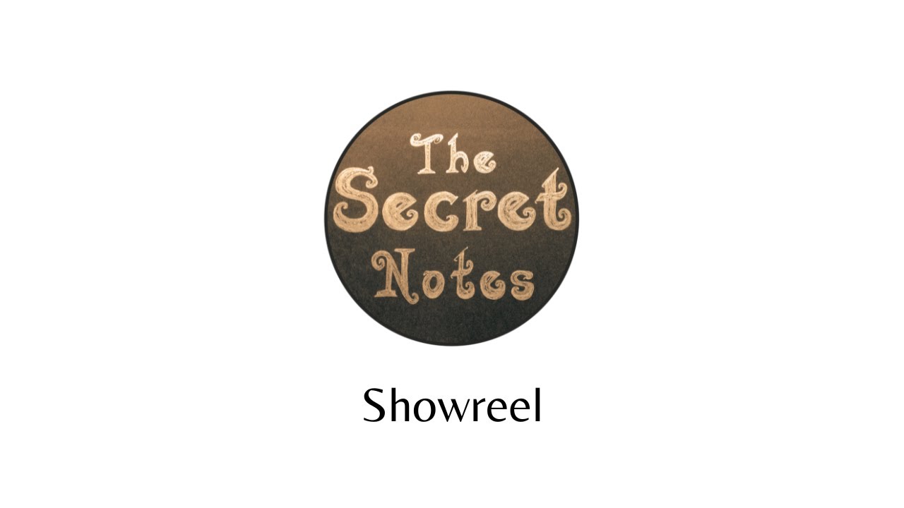 The Secret Notes showreel - YouTube