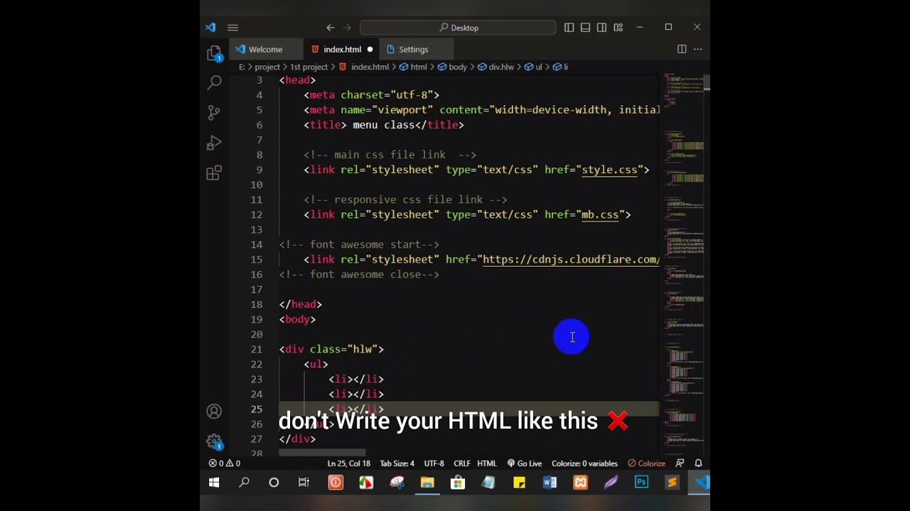 Html Shortcut Key Coding With Vs Code By Hridoywebtech Html Shortsvideo Youtubeshorts Youtube