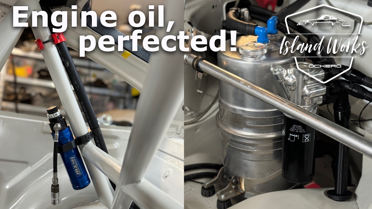Engine oil, perfected⎜Oil lines and breather tube - YouTube