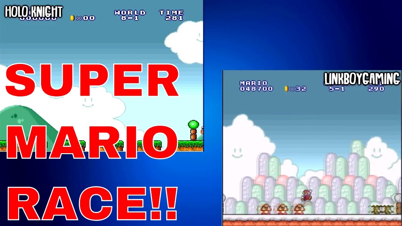 Super Mario Brothers RACE | Part 1 - YouTube