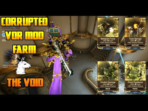 Let's Play Warframe - Corrupted Vor Mod Farm - Part 1 (Co op)