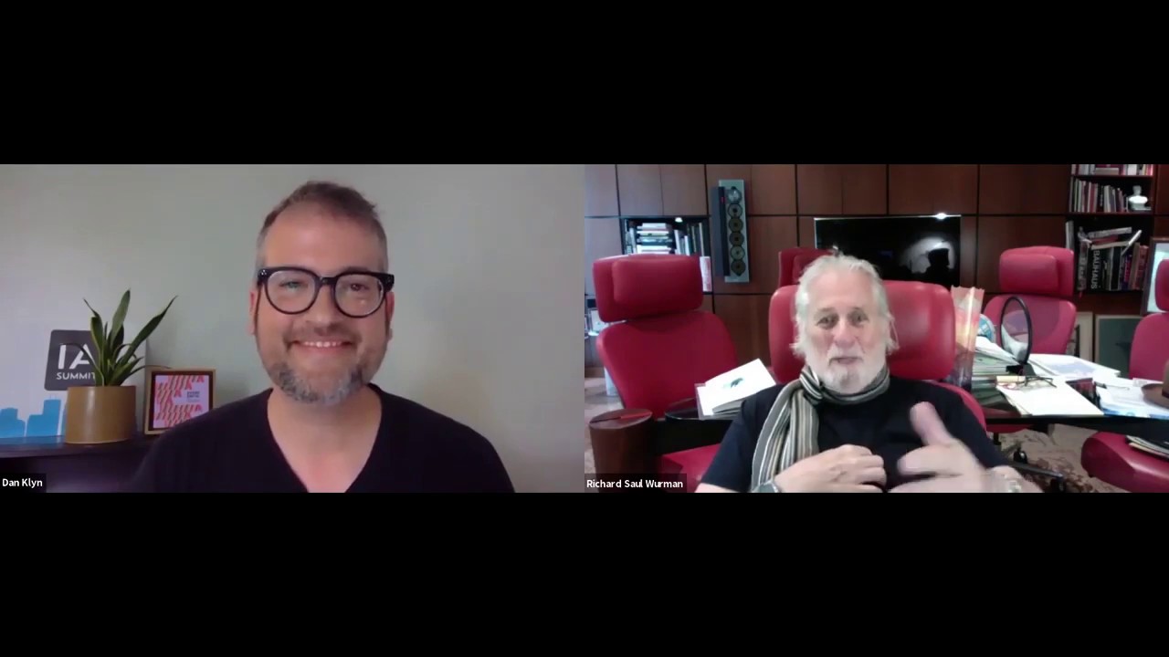 Richard Saul Wurman tells Dan Klyn how he came up with the title ...