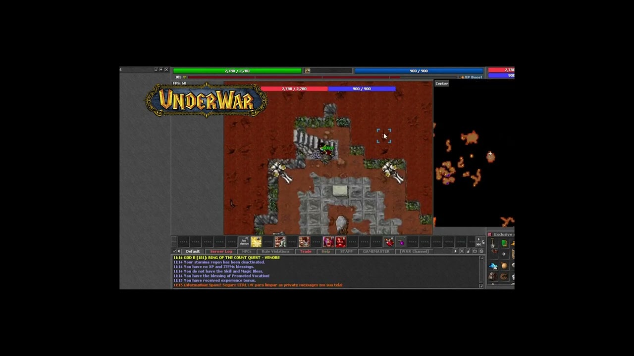 UnderWar - Ring of The Count e Blood Herb Quest - YouTube