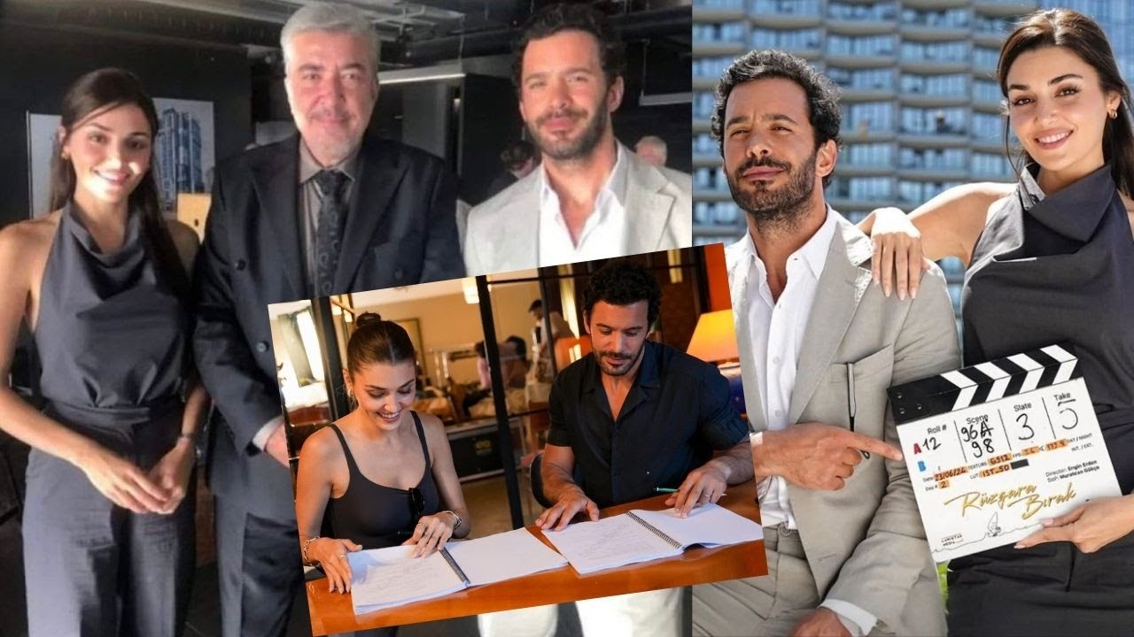 Hande Erçel y Barış Arduç protagonizan: la primera foto de la película ...