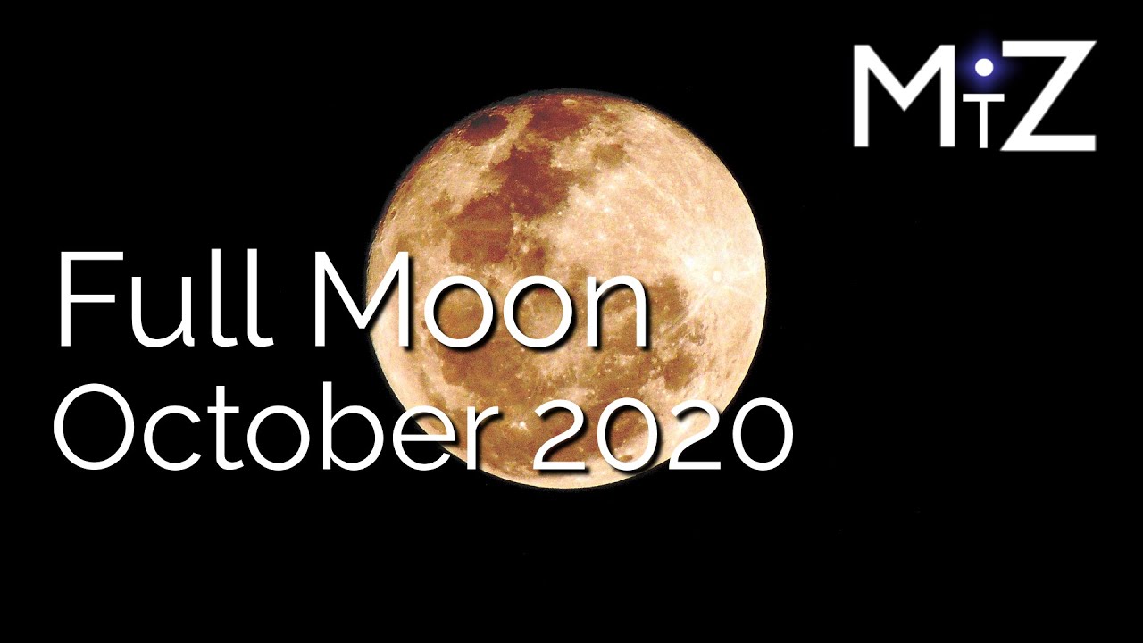 Full Moon Saturday October 31st 2020 - True Sidereal Astrology - YouTube