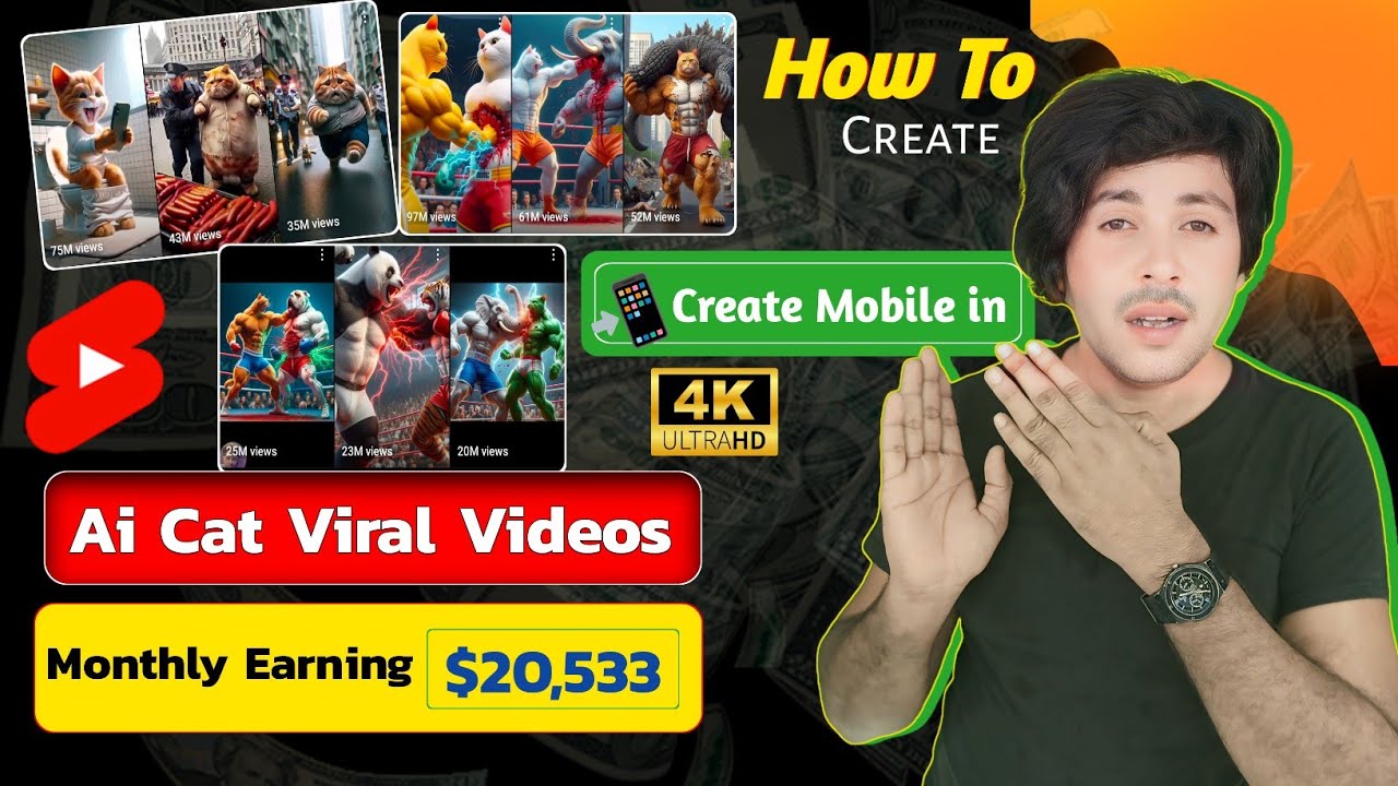 How To Create Ai Cat Videos || How To Create Ai Viral Cat Storys | Ai ...