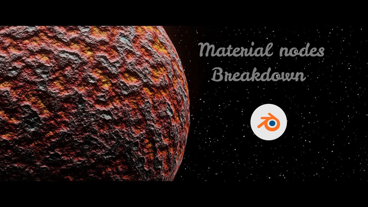 How to make a planet in blender || Material Nodes breakdown || - YouTube