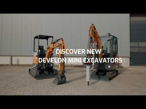 Products: New Mini Excavators DX17Z-7 and DX19-7 Performance - YouTube