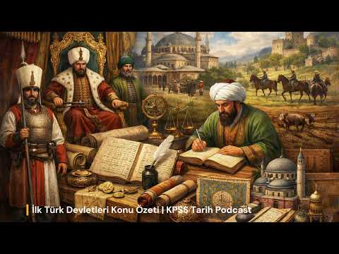 1 KPSS Tarih Podcast | İlk Türk Devletleri Konu Özeti