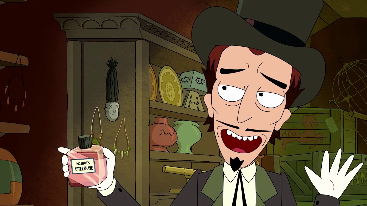 "This aftershave makes a man quite irresisti.." Rick and Morty quote ...