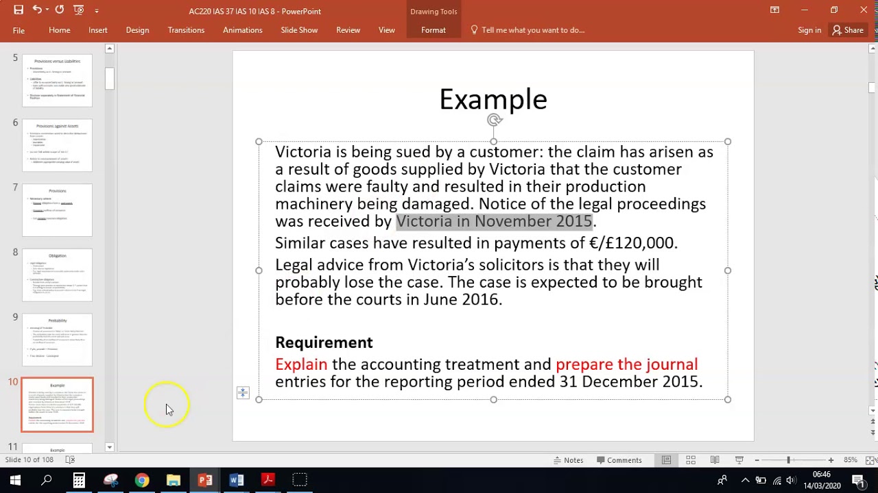 AC220 IAS 37 - YouTube
