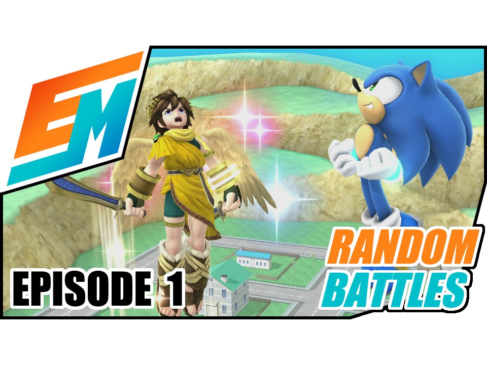 Random Battles - Episode 1: Pit vs. Sonic - YouTube