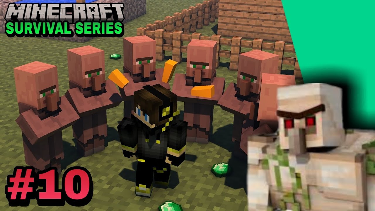"Exploring a Random Village for Loot : Minecraft Survival Series ...