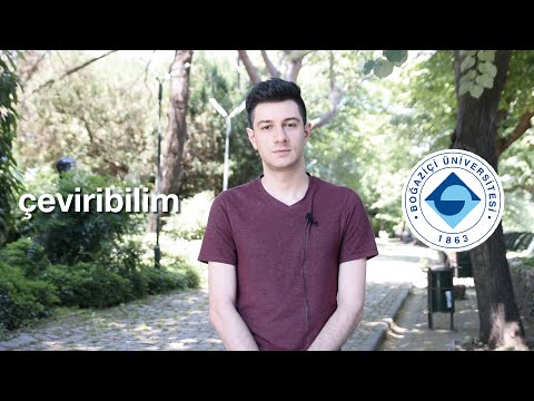 Bir Dakikada Çeviribilim Bölümü - Boğaziçi Üniversitesi
