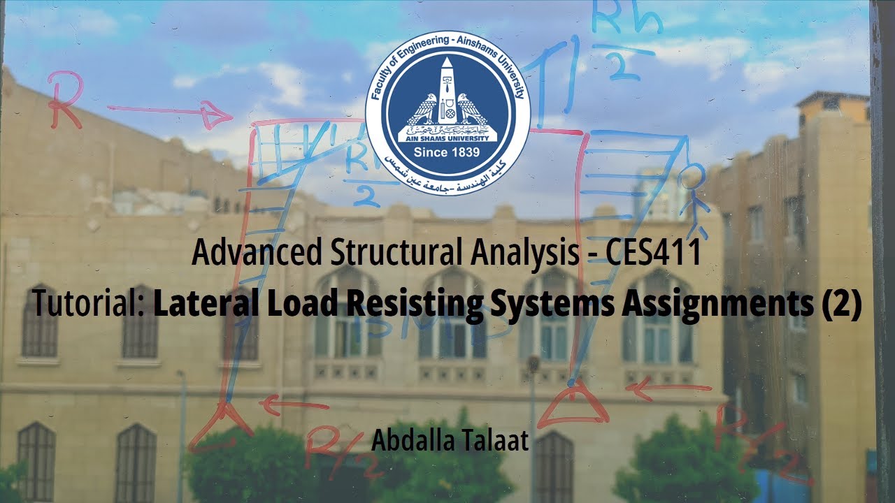 Lateral Load Resisting Systems Assignments (2) - YouTube