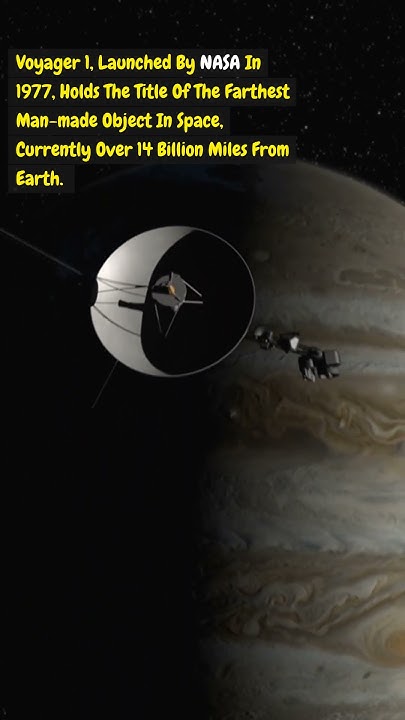 Voyager 1 the farthest man made object in space #space #facts - YouTube