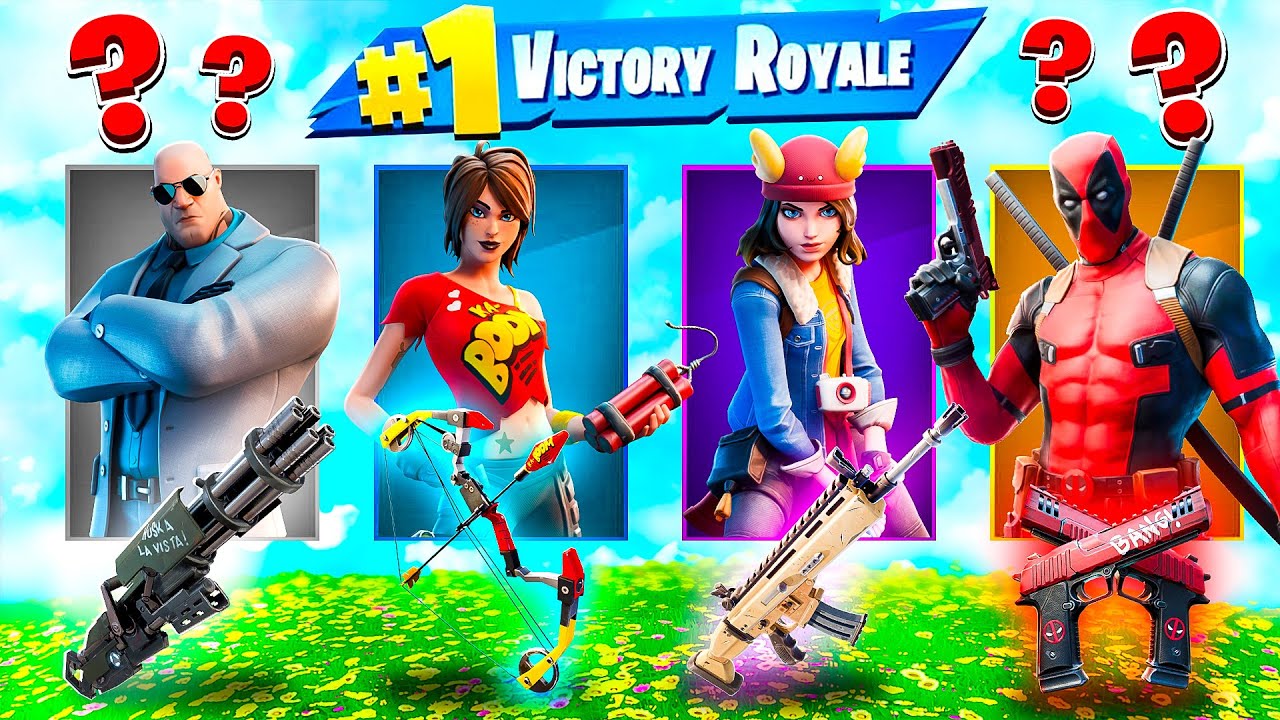 LA RANDOM BOSS CHALLENGE CON DEADPOOL! - FORTNITE - YouTube