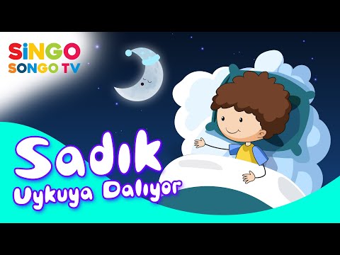 SADIK Uykuya Dalıyor 😴🛌 – SingoSongo TV I İsme Özel Çocuk Şarkıları 🎵
