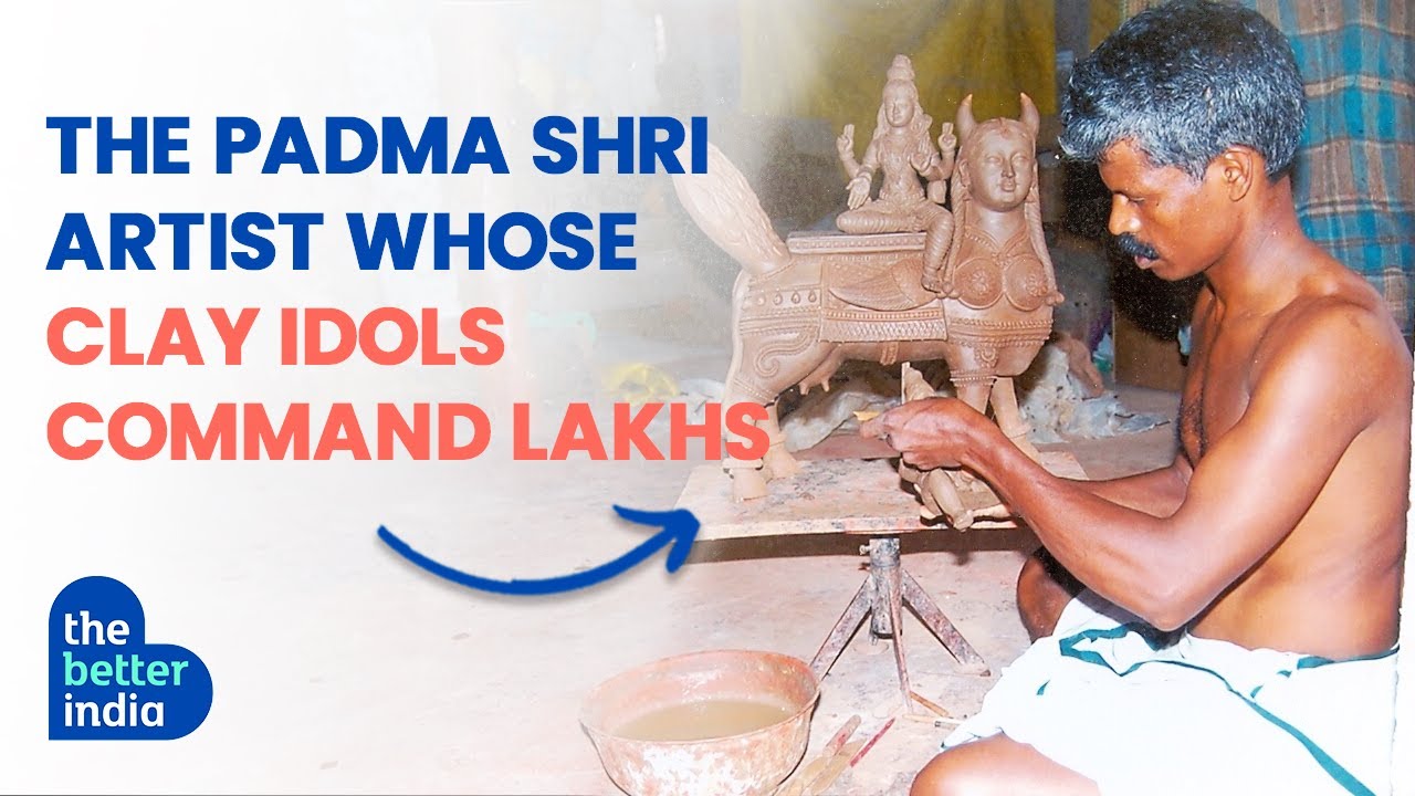 The Padma Shri Artist Whose Clay Idols Command Lakhs. - YouTube