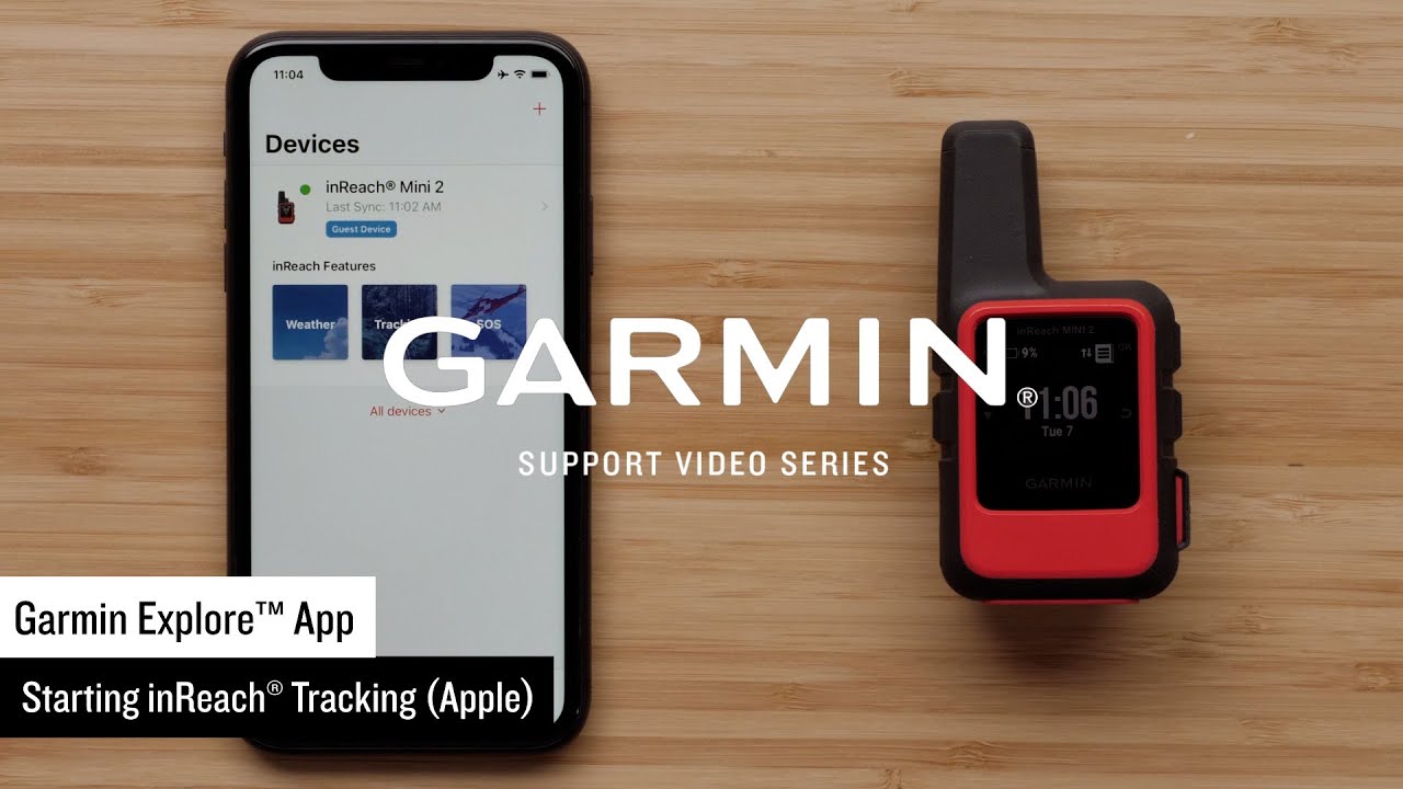 Support: inReach® Tracking with the Garmin Explore™ App (Apple®) - YouTube