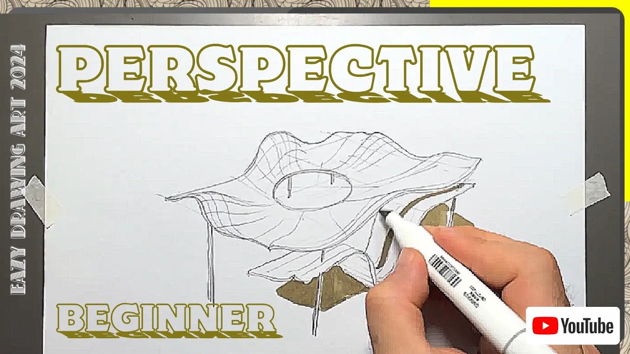 How to Draw 3D Letters in Perspective – Step by Step - YouTube