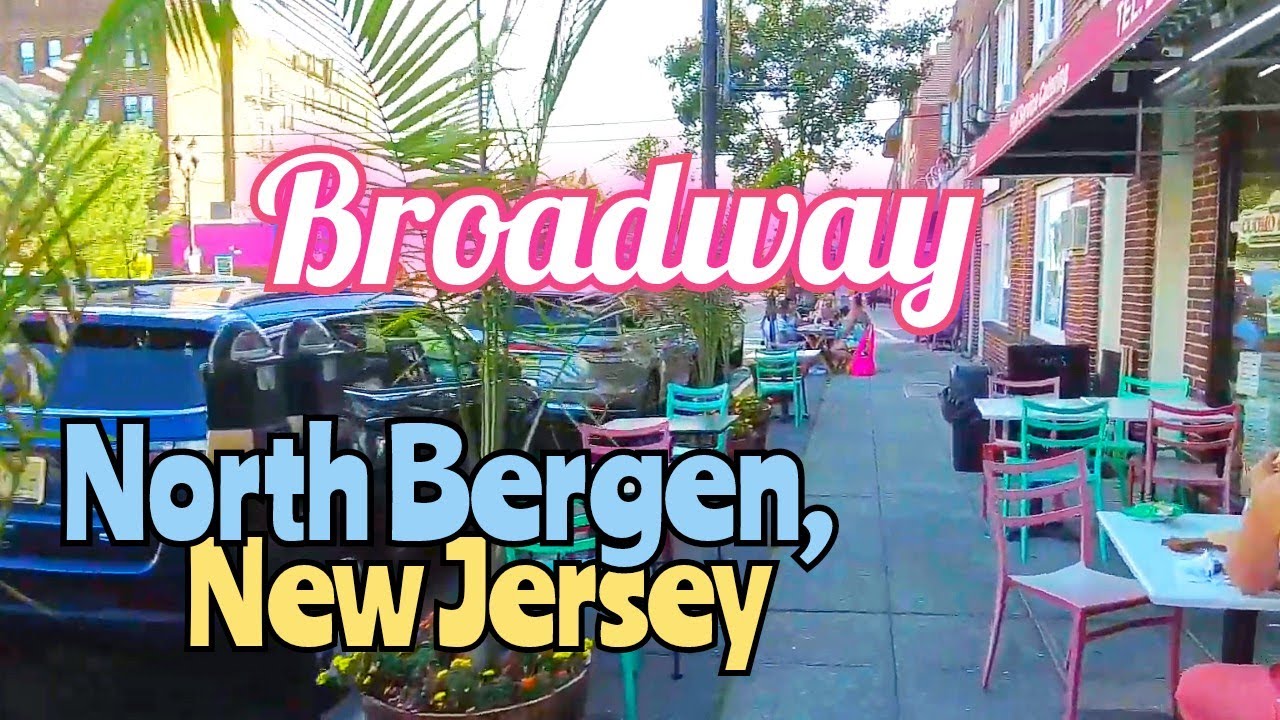 Walking on Broadway in North Bergen, New Jersey, USA | Guttenberg ...