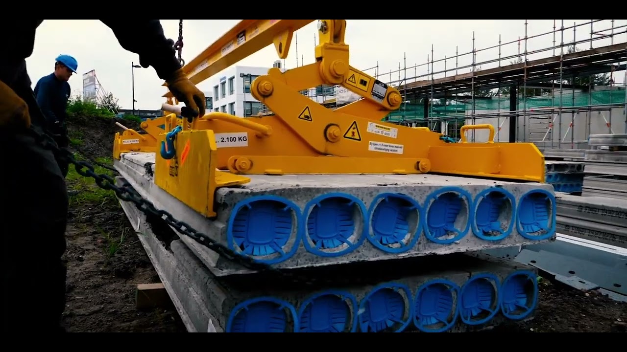 Mechanischer Greifer für Betonhohldielen von Wacker Bauprodukte GmbH ...