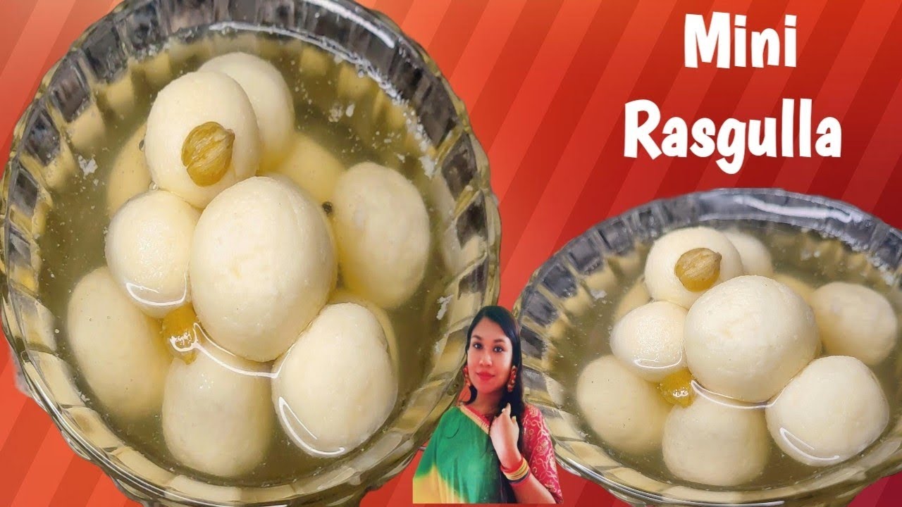 Mini Rasgulla Recipe || तीन रुपये का रसगुल्ला बिना चीनी का || Bengali ...
