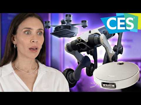 Bu Video Gelecekten Geldi! 🚀 CES'te Tanıtılan Yeni Nesil Robotlar ve Hayat Değiştiren Teknolojiler