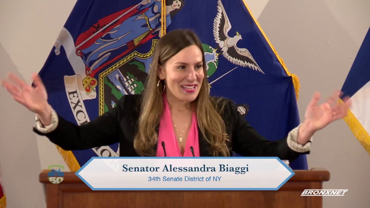 Lehman Lecture: NYS Senator Alessandra Biaggi - YouTube