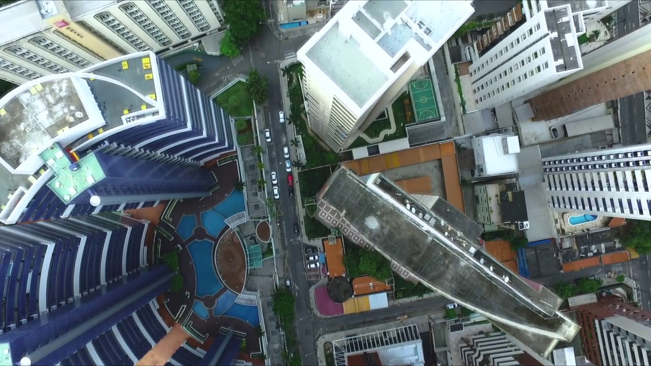 Drone Footage Of High Rise Building - YouTube