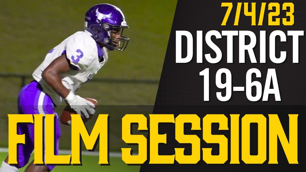 Film Session - 19-6A | Texas High School Football 2023 - YouTube