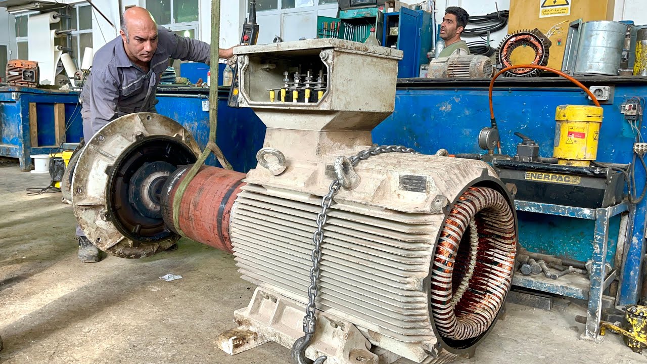 everything about the electric motors || Disassembly of electric motor ...