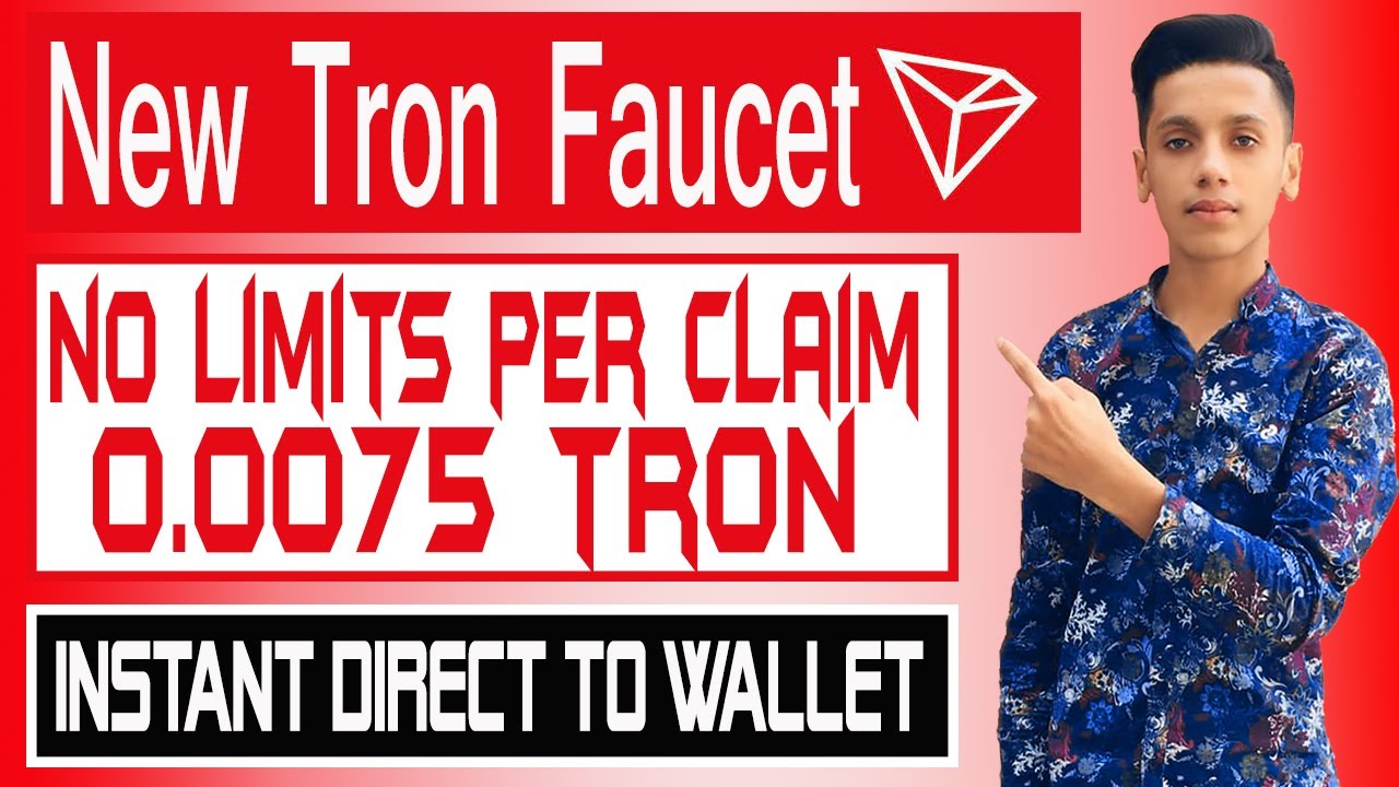 New High Paying Tron Faucet Per Claim 0.0075 Tron || Direct To Your ...