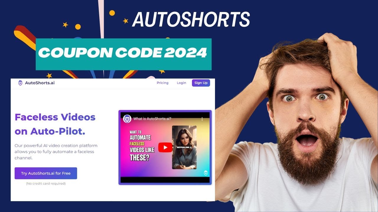 Autoshorts Coupon code 2024 - YouTube